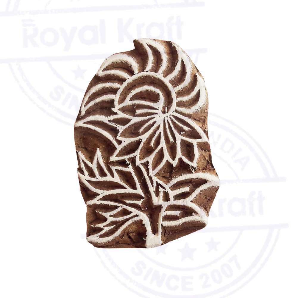 Royal kraft Printing Stamp Leaf Wooden Block - Royal Kraft (55940)
